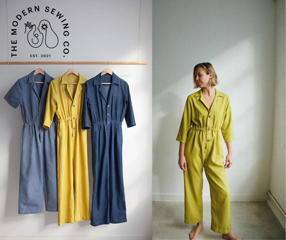 Modern Sewing Co PDF Sewing Patterns: Timeless Garments for Sewing ...