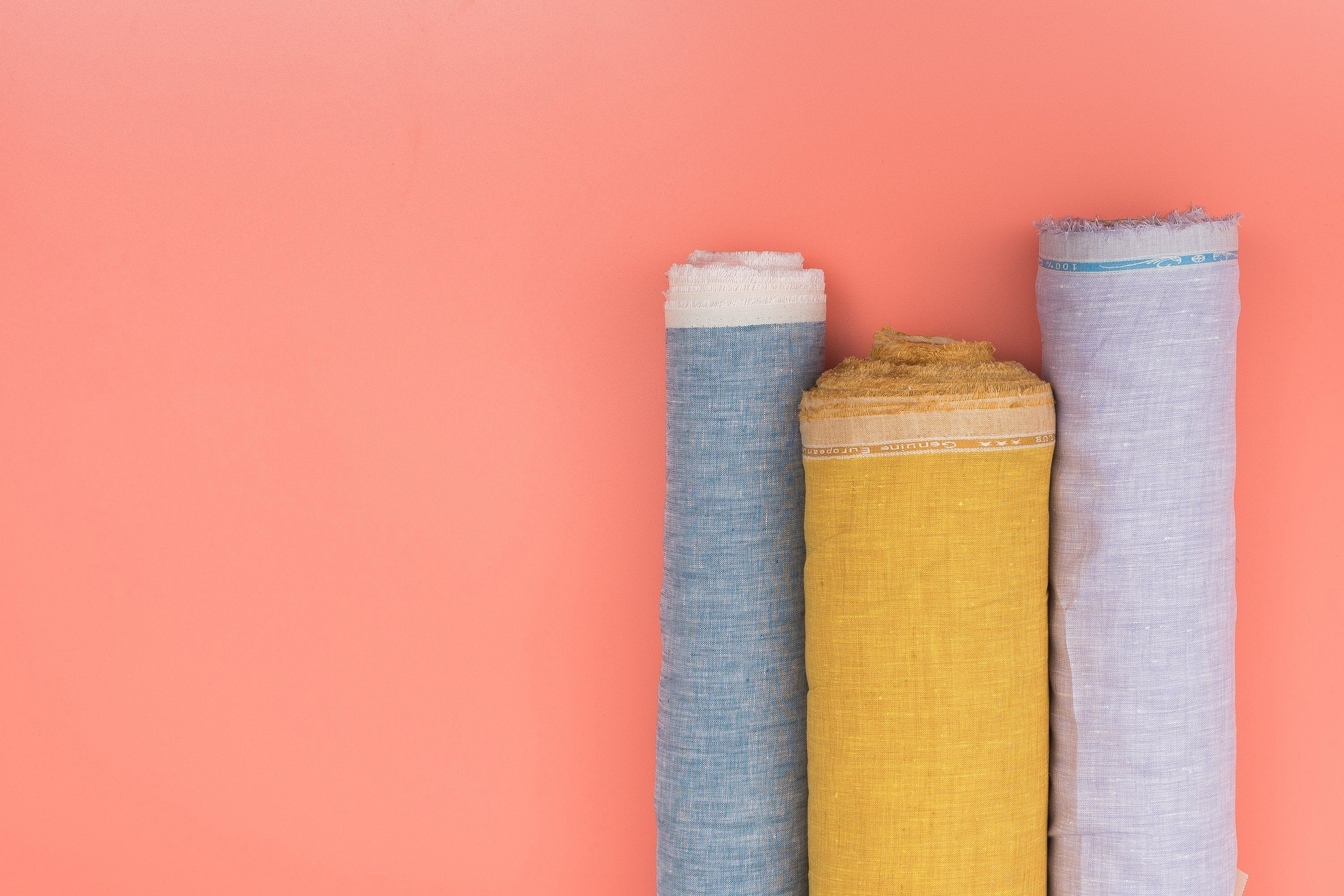 Chambray Linen Fabrics - Premium Collection | de Linum Australia