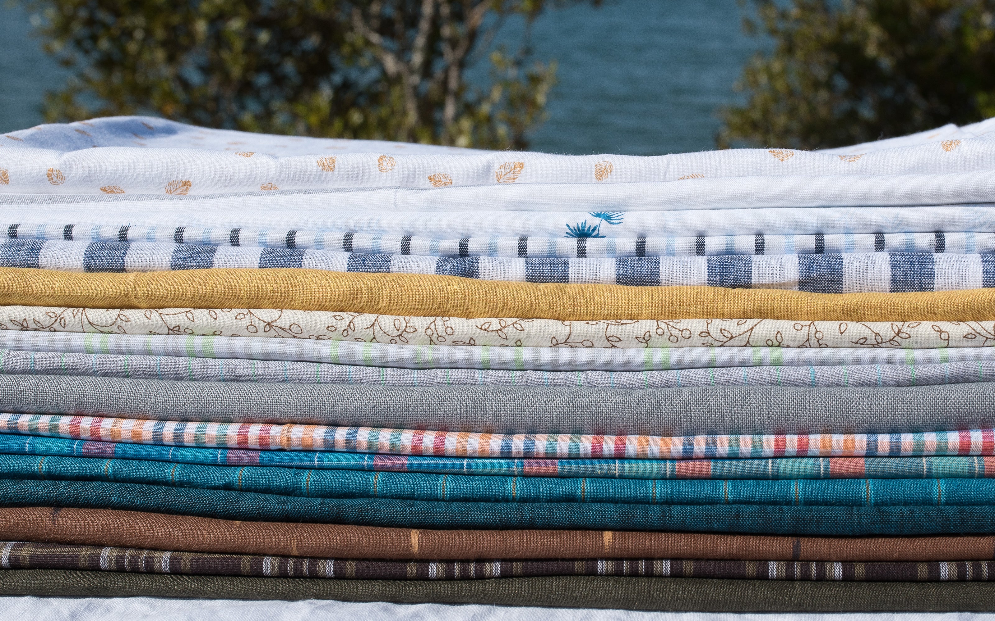 Summer Collection: Lightweight Linen Fabrics | de Linum