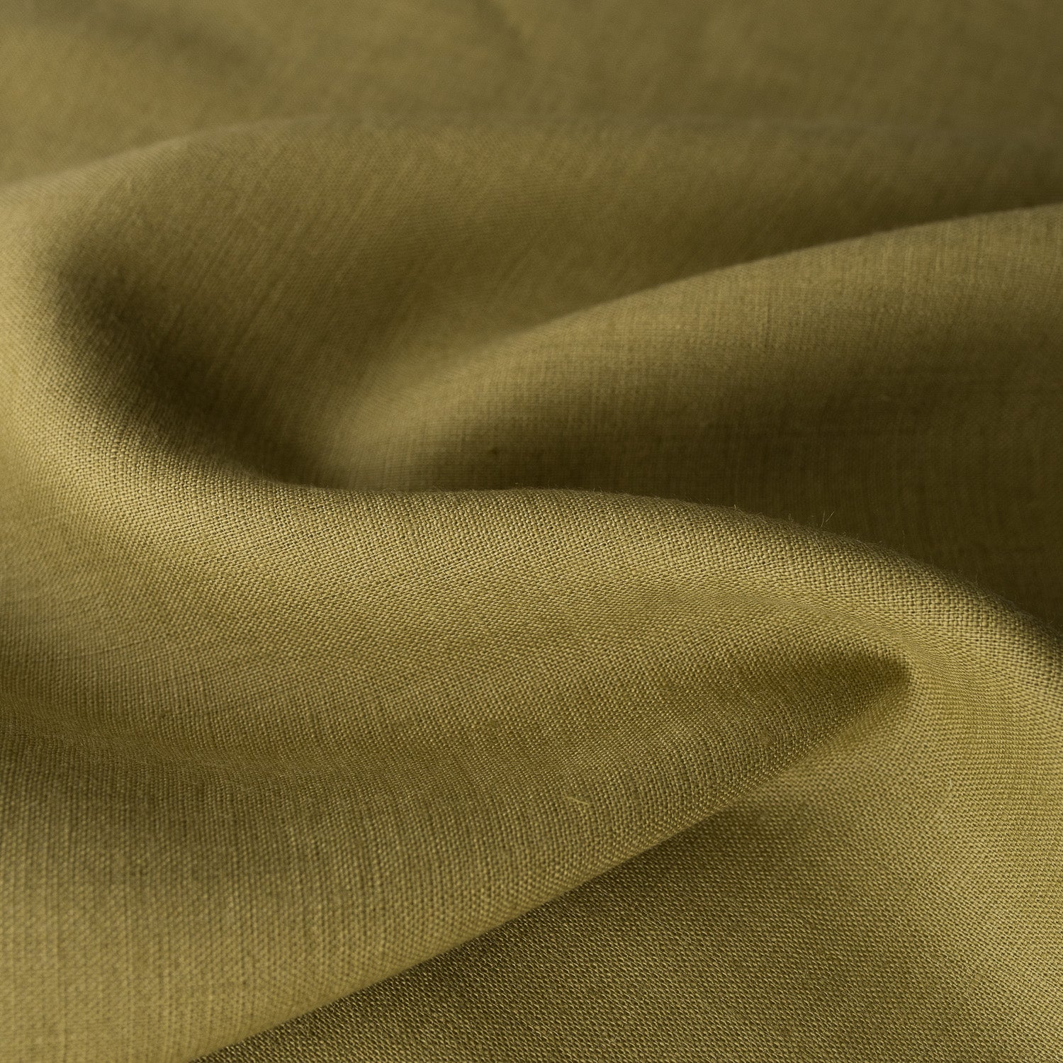 Buy Golden Olive 100% Linen Fabric Online – de Linum