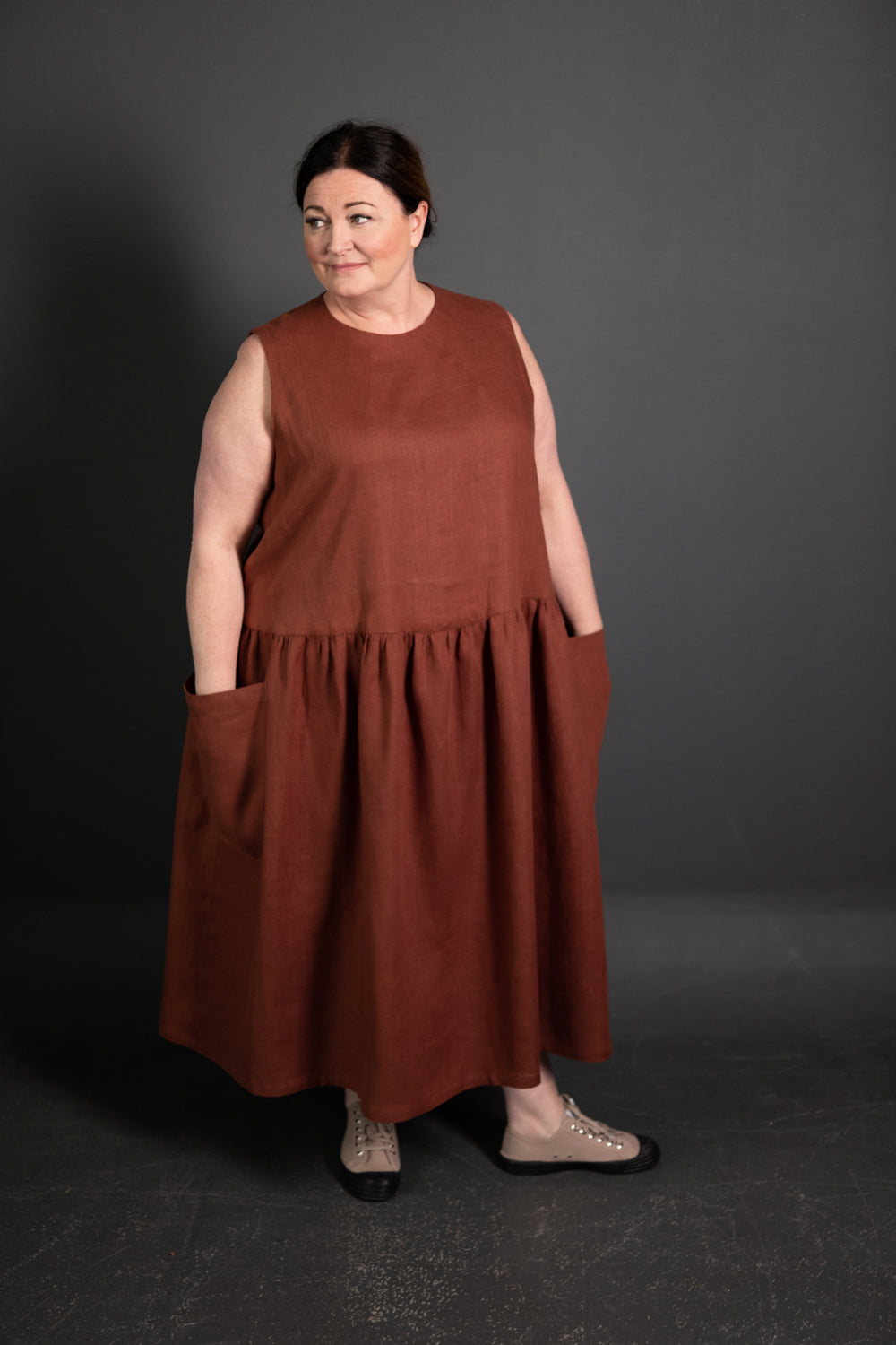 Ellis & Hattie Sewing Pattern - Intermediate Linen Dress Designs | by ...