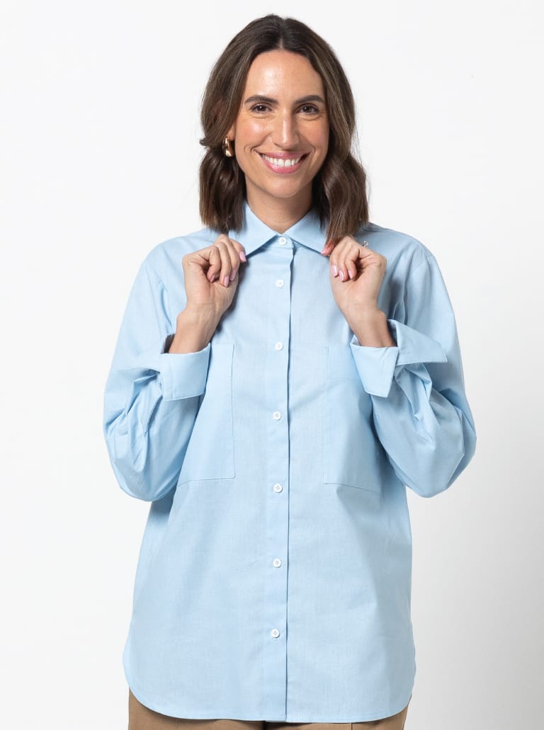 Clayton Woven Shirt Pack - Relaxed & Classic Fit Sewing Pattern – de Linum