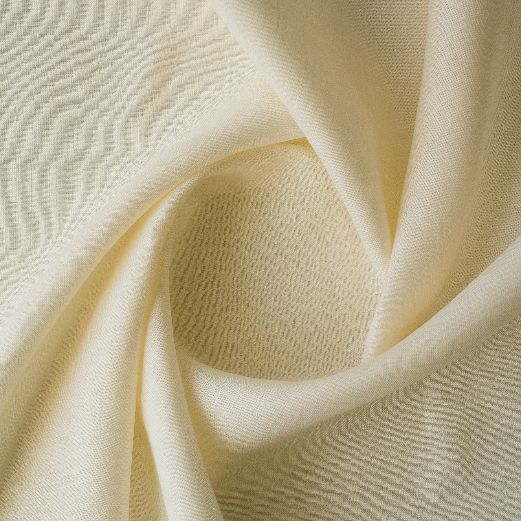 Cream 100% Linen Fabric - Perfect for Garments | de Linum