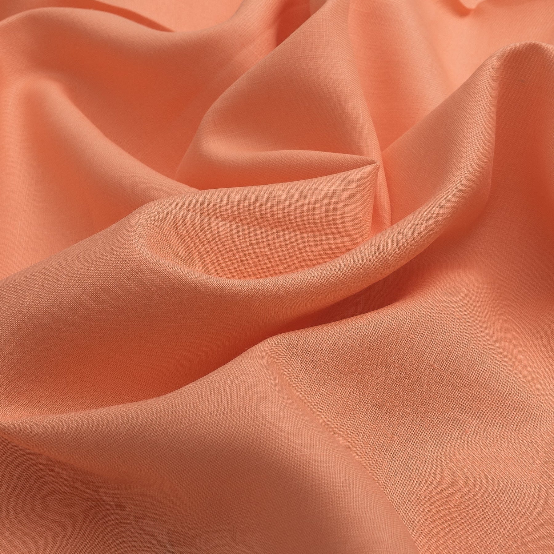 Buy Apricot 100% Linen Fabric Online – de Linum