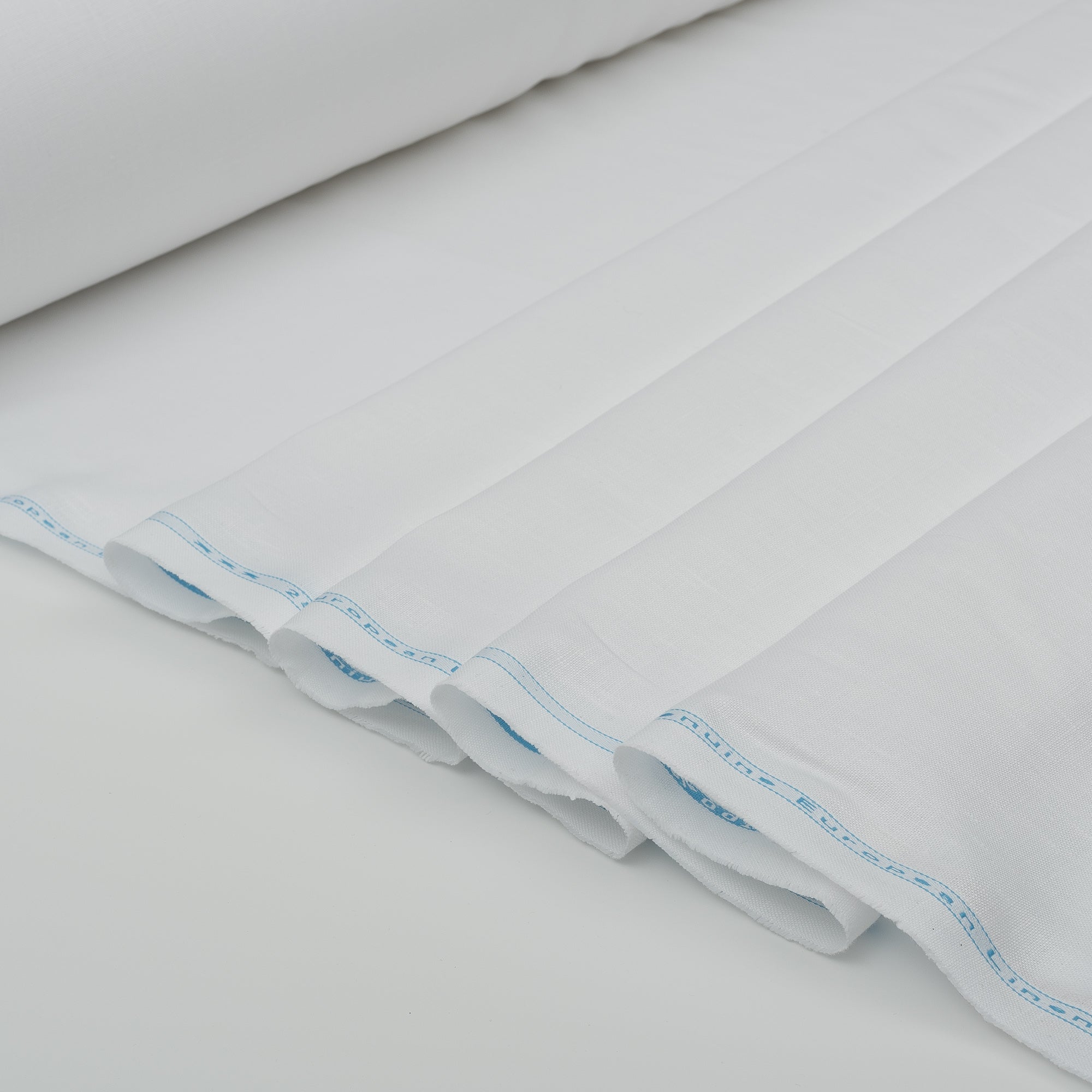 Buy Pure White Linen Fabrics Online – de Linum