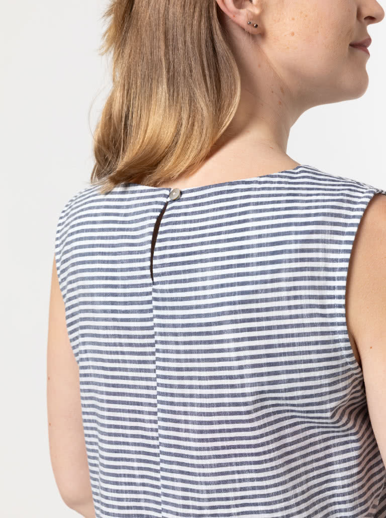 Yvette Woven Dress Pattern - Asymmetrical A-Line Panelled Dress | Style ...